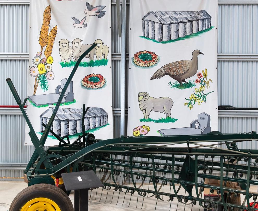 Scale model sunshine harvester model | WAnderland | Western Australian ...