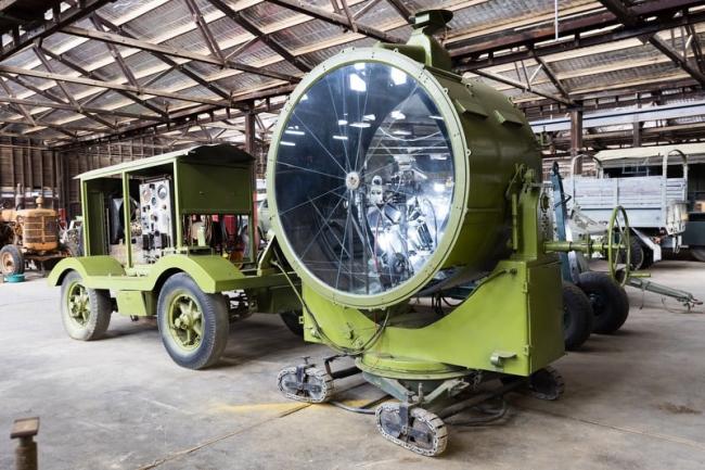 WWII Searchlight | WAnderland | Western Australian Museum