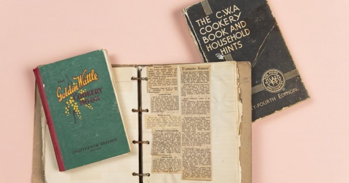 Cookbook and scrapbooks | WAnderland | Western Australian Museum