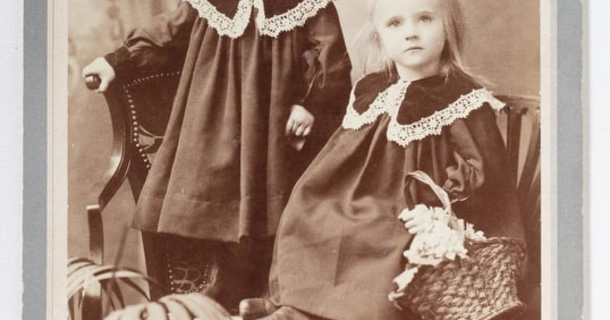 Photo of Burgess's daughters | WAnderland | Western Australian Museum