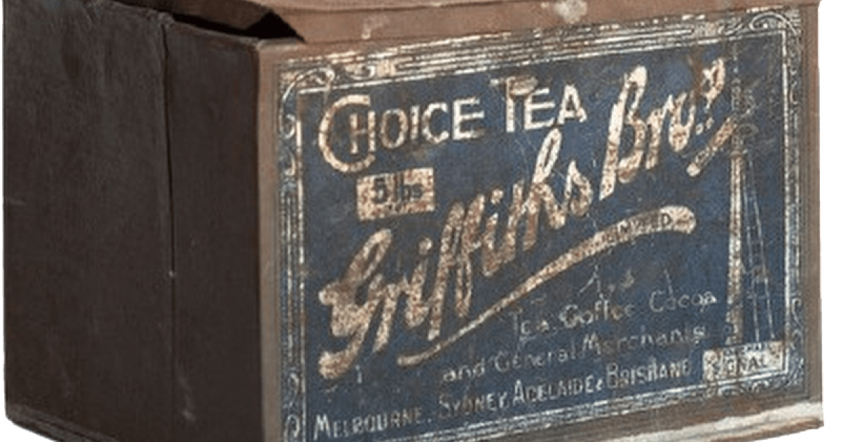 Griffiths Bros Choice Tea Tin | WAnderland | Western Australian Museum