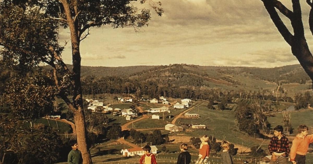 Children on a hill looking to Roelands Mission | WAnderland | Western ...